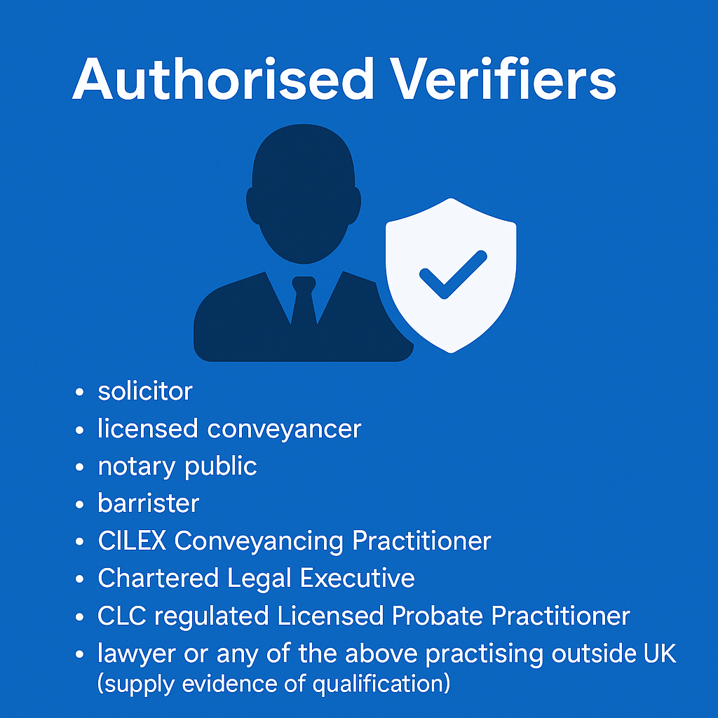 ID1 Form – Notary Public London