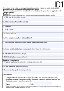 ID1 Form Verification — Online & In-Person | Same-Day